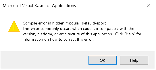 Solved State W2 Excel Compile Error 7193